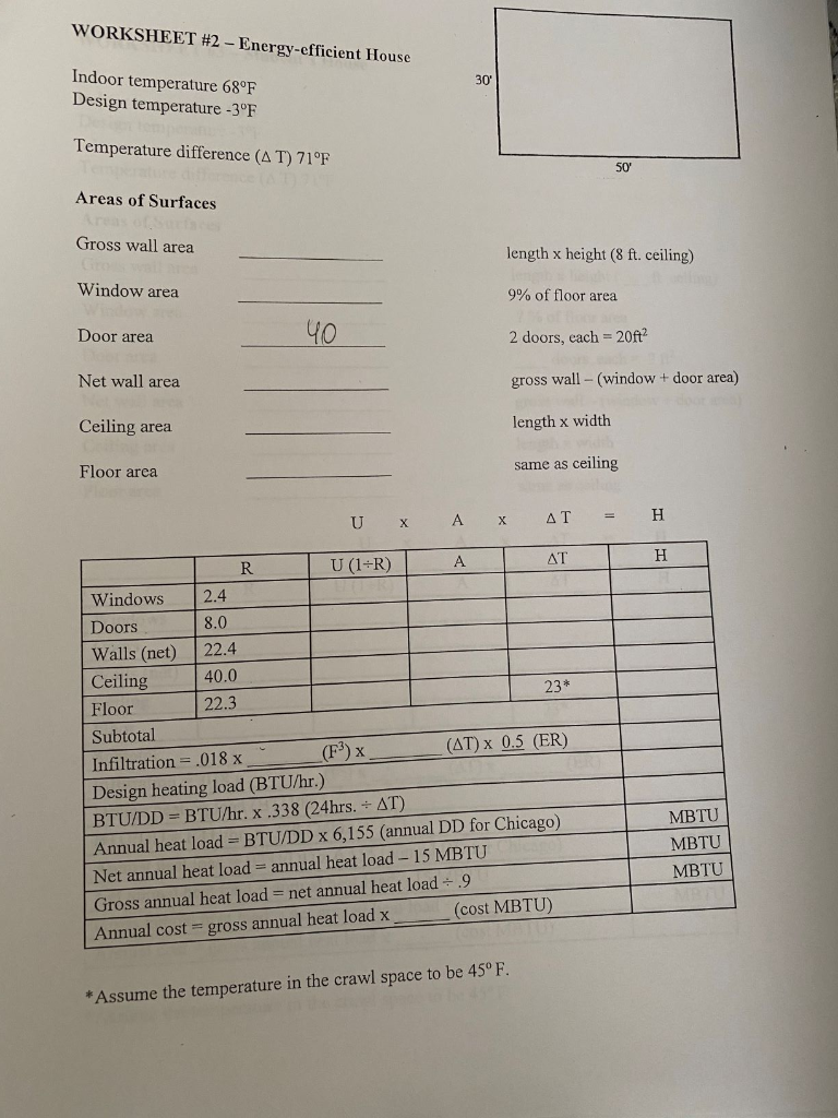 Solved II. PROCEDURE Calculate the heat load for a typical | Chegg.com