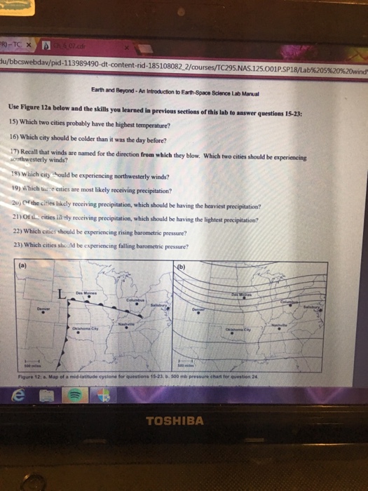 Solved 1 19 Eann and Beyond-An Introduction to Earth-Space | Chegg.com