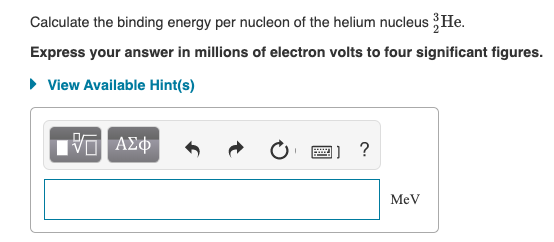 Solved Calculate the mass defect of the helium nucleus He. | Chegg.com