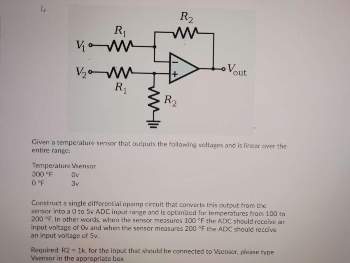 Solved R1 Varm R2 ma Lo Vout + Vam R1 R2 mu Given a | Chegg.com
