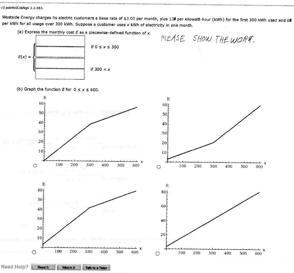 Solved -/3 polntsSColAig6 2.2.083. Westside Energy charges | Chegg.com