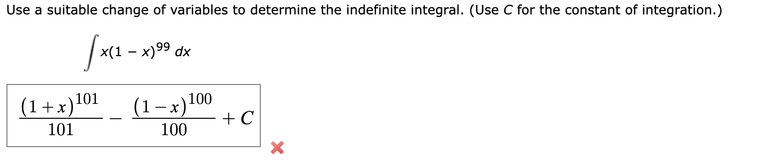 Solved Use a suitable change of variables to determine the | Chegg.com