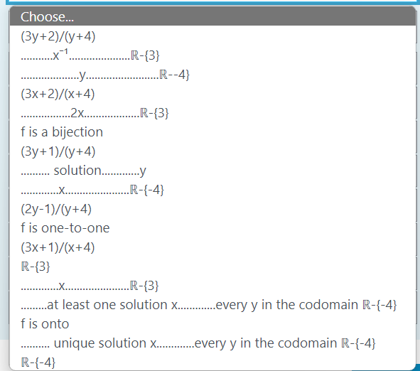 Solved Let f:R−{3}→R−{−4} be the function defined by | Chegg.com