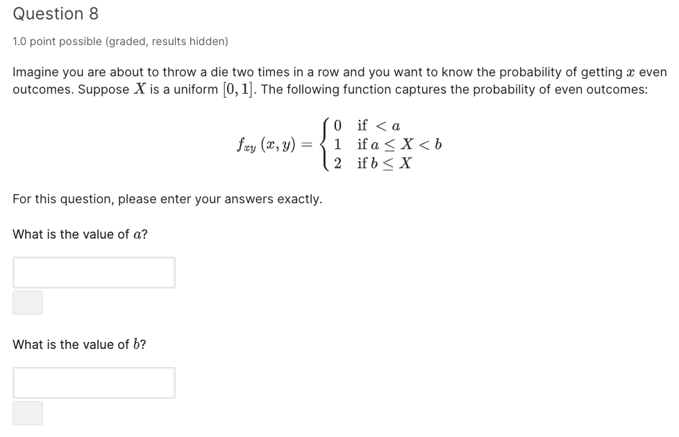 Solved Question 8 1.0 point possible (graded, results | Chegg.com