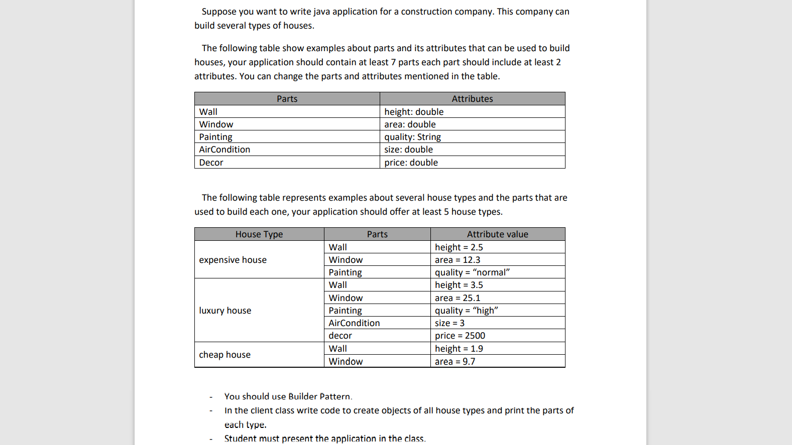 Solved Suppose You Want To Write Java Application For A 