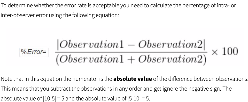 Solved To determine whether the error rate is acceptable you | Chegg.com
