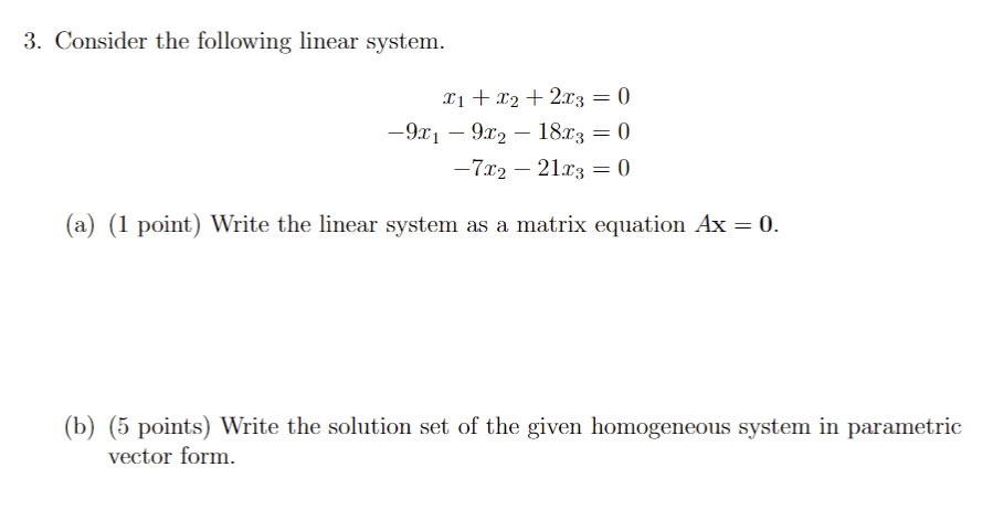 Solved 2. (2 points) Determine whether the vectors span R2. | Chegg.com