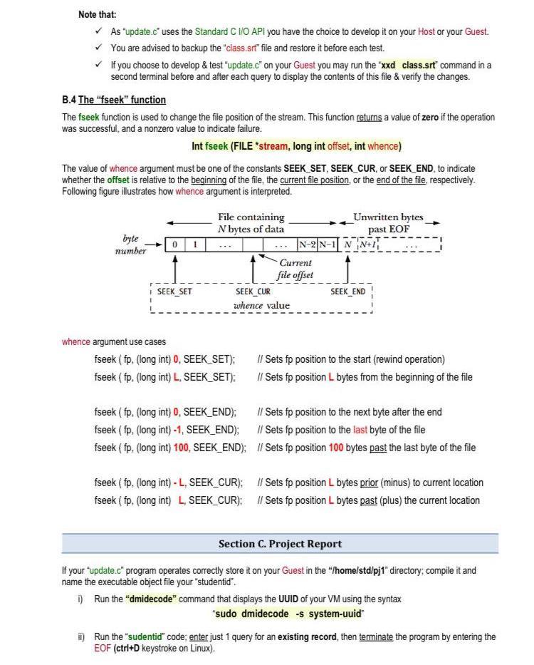 In this project you are required to implement the C | Chegg.com