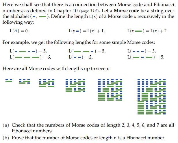 Here we shall see that there is a connection between | Chegg.com