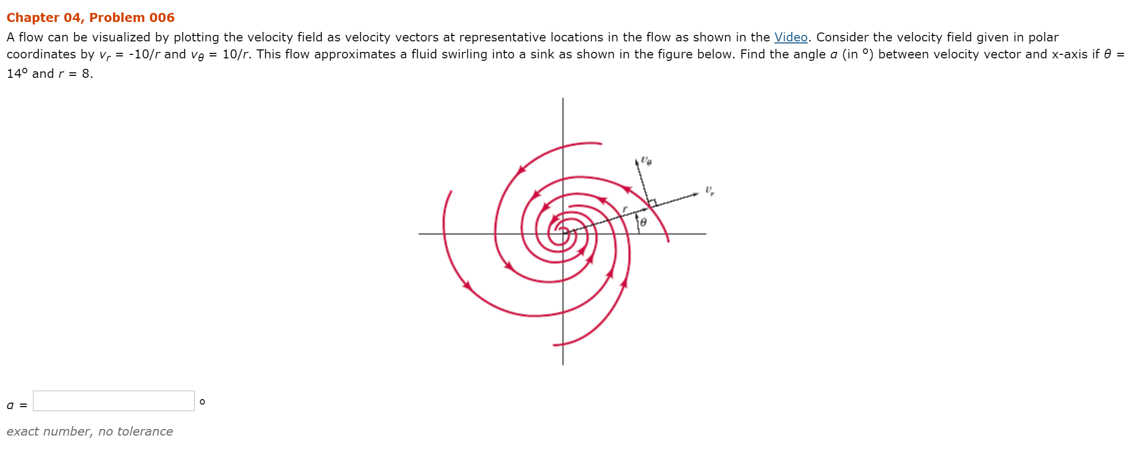 Solved Chapter 04, Problem 006 A flow can be visualized by | Chegg.com