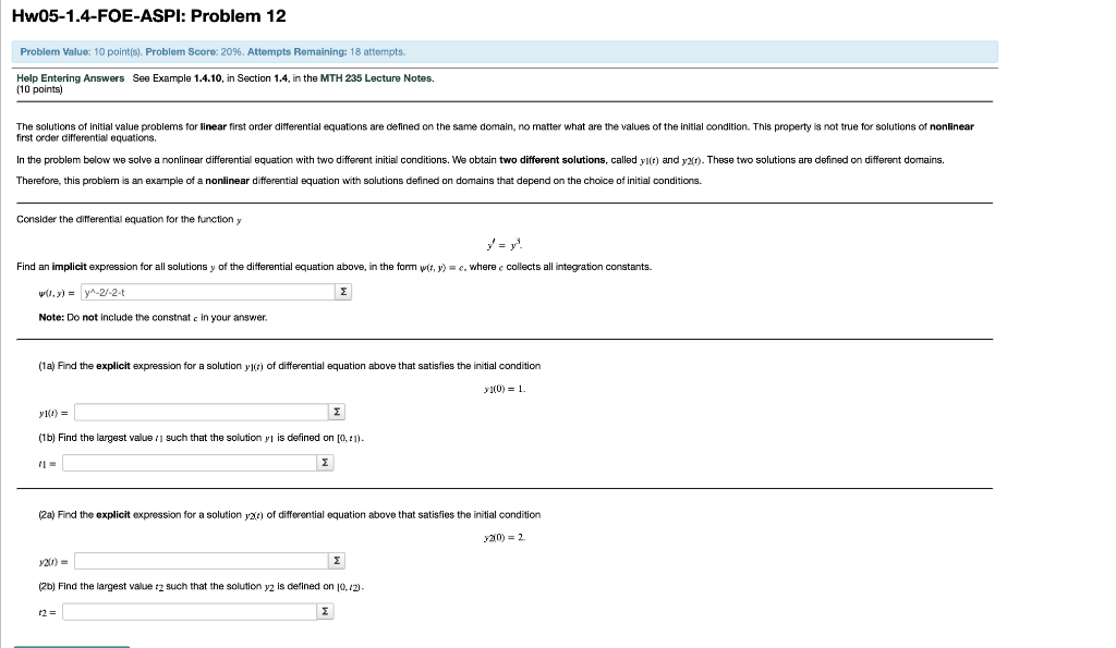 Solved Hw05-1.4-FOE-ASPI: Problem 12 Problem Value: 10 | Chegg.com