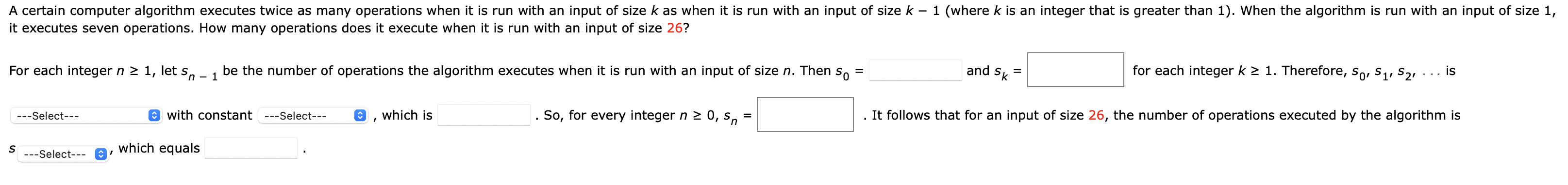 Solved it executes seven operations. How many operations | Chegg.com