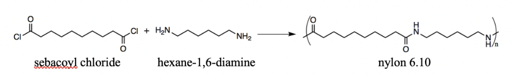 Solved 1. In the nylon-forming reaction, as drawn in the | Chegg.com