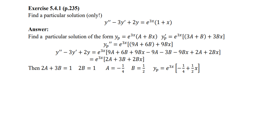 Solved Solve Problem 4 by using same method as in | Chegg.com