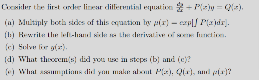 Solved Easy Differential Equations - I will thumbs up thank | Chegg.com