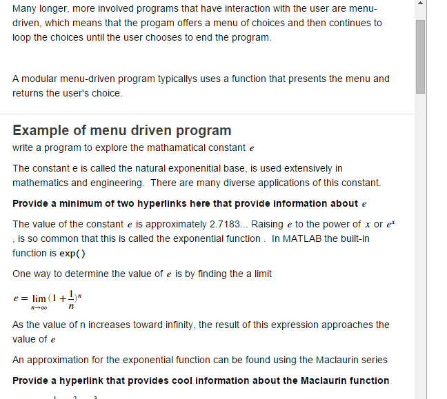 Many longer, more involved programs that have | Chegg.com