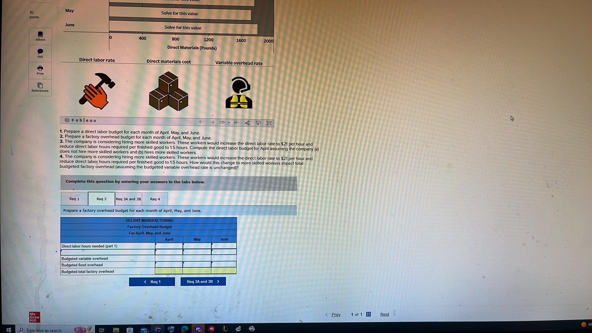 Solved Tableau DA 7-3 (Static): Mini-Case, Prepare direct | Chegg.com Solved Tableau DA 7-3 (Static): Mini-Case, Prepare direct | Chegg.com