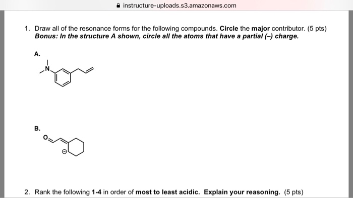 Solved instructure-uploads.s3.amazonaws.com 1. Draw all of | Chegg.com