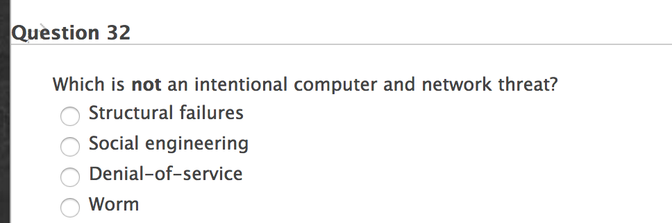 Solved Question 32 Which is not an intentional computer and | Chegg.com