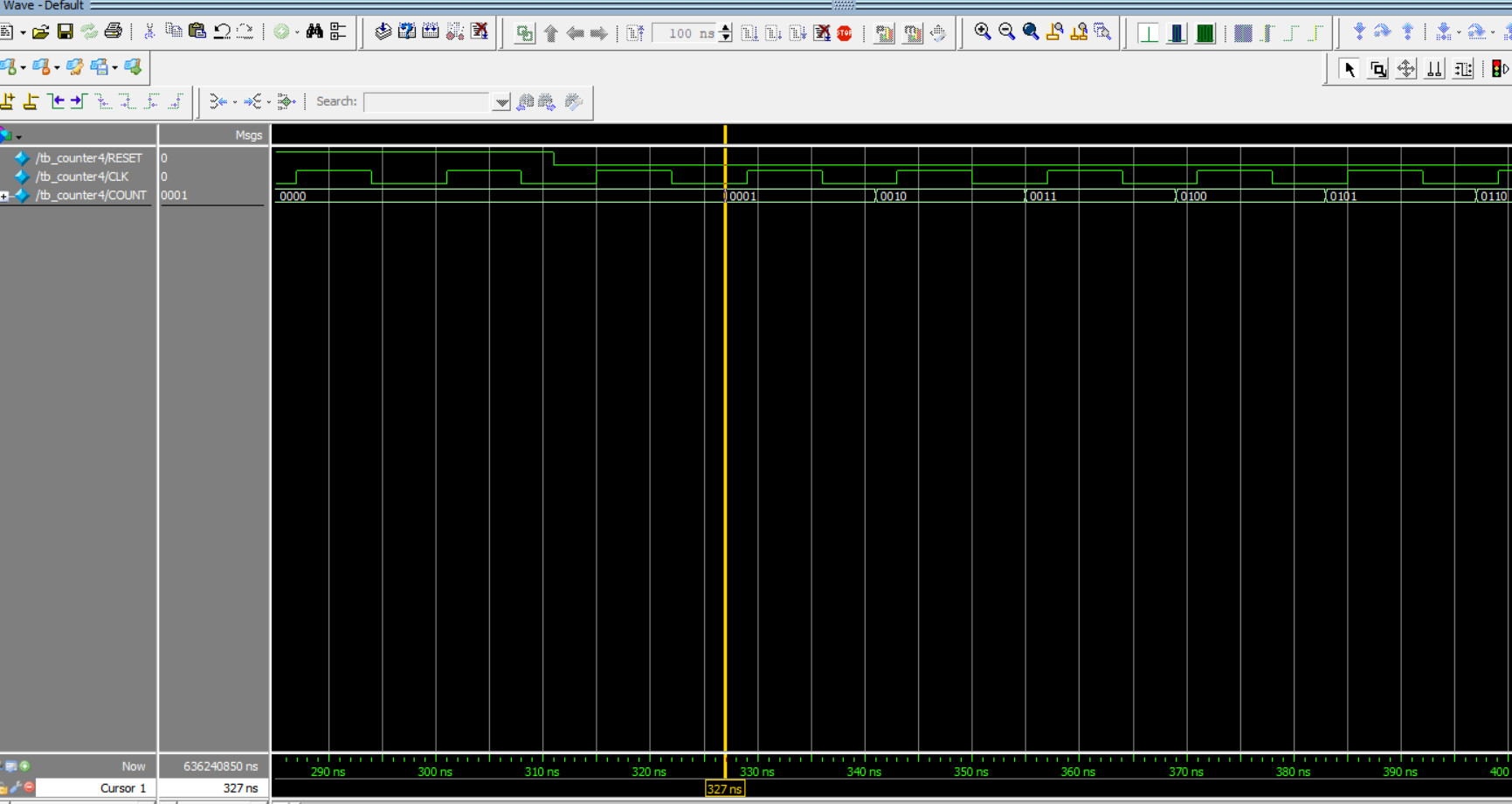 Solved I Write 4 Bit Counter Module And Testbench Code 3531