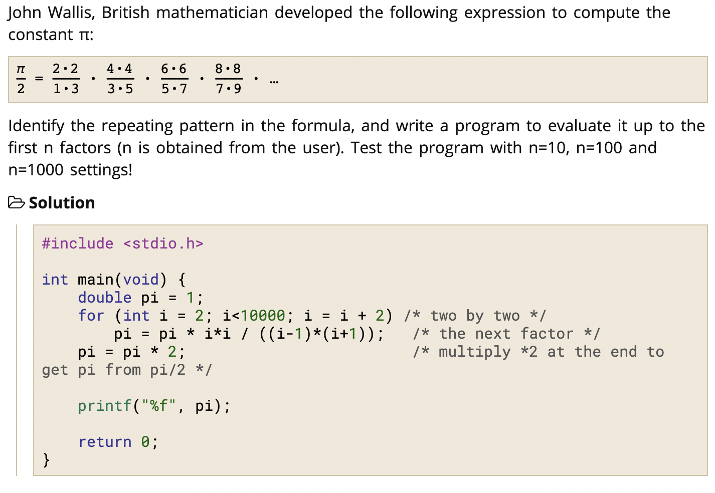 Solved John Wallis, British mathematician developed the | Chegg.com