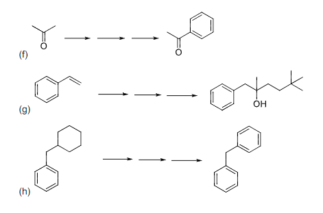 Solved Provide the synthetic protocols for the | Chegg.com