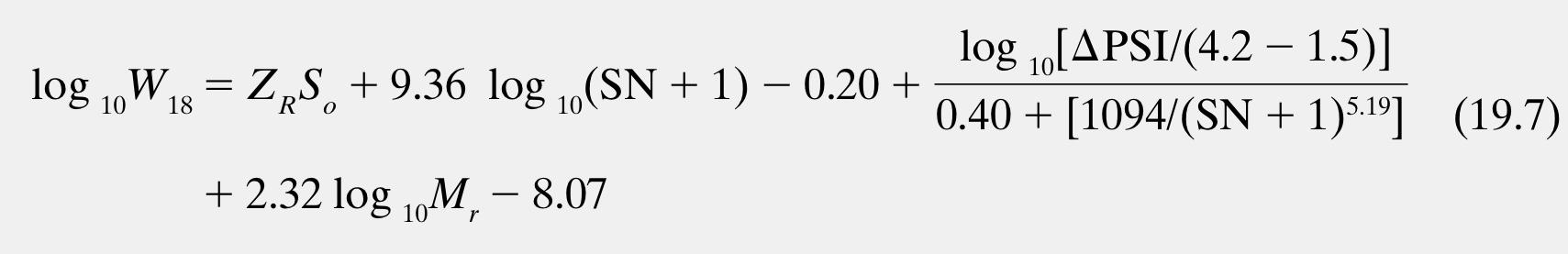 Solved Example A flexible pavement has a structural number | Chegg.com