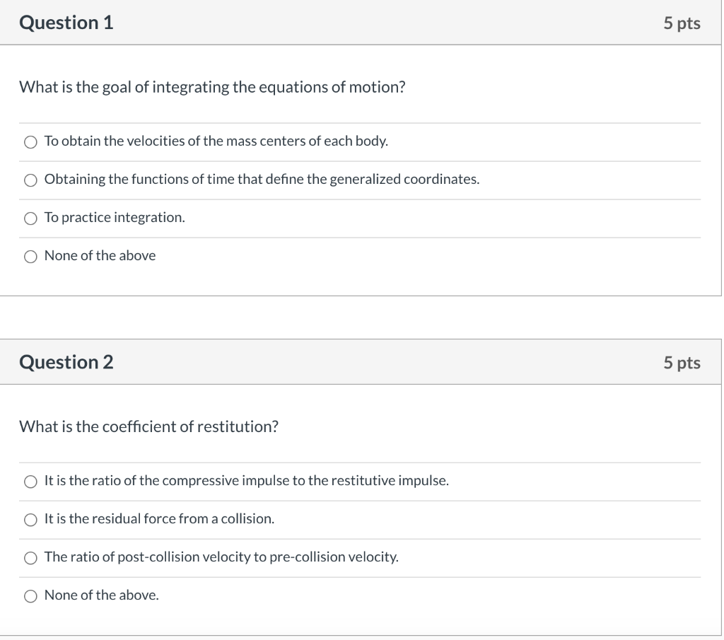 Solved Question 1 5 pts What is the goal of integrating the | Chegg.com