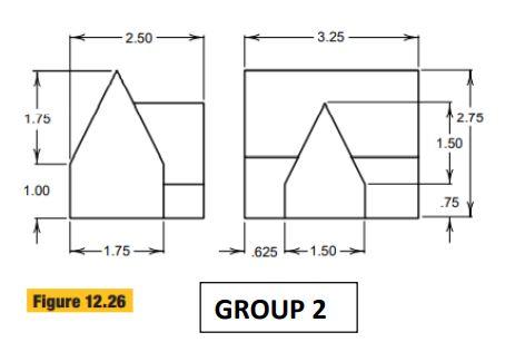 Solved Use CAD to create one-, two-, and three-point | Chegg.com