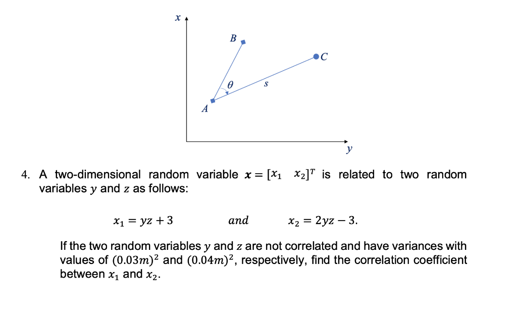 Solved 4 A Two Dimensional Random Variable X X1 X21t Is 6481