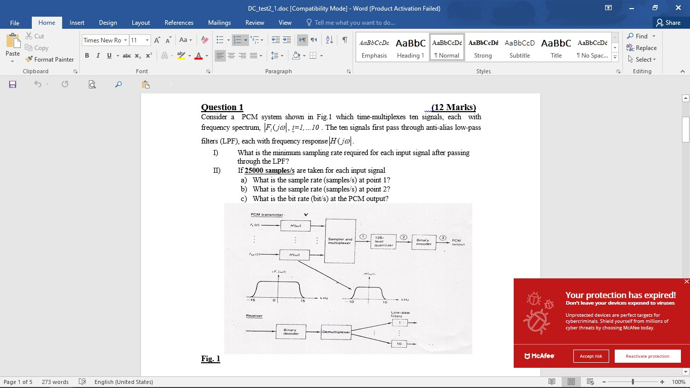 Solved DC_test2_1.doc [Compatibility Mode] - Word (Product | Chegg.com