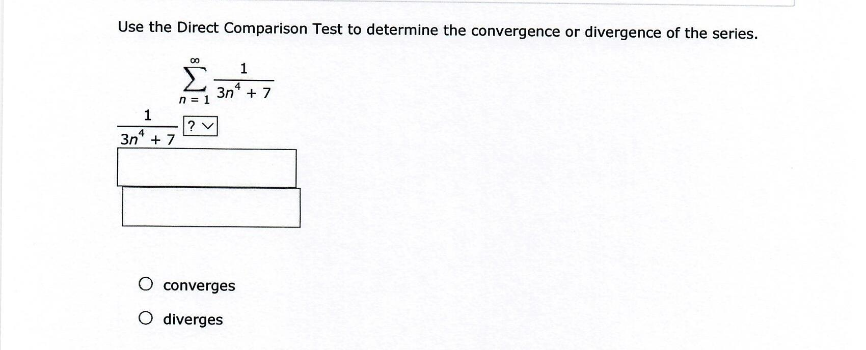 Solved Use the Integral Test to determine the convergence or | Chegg.com