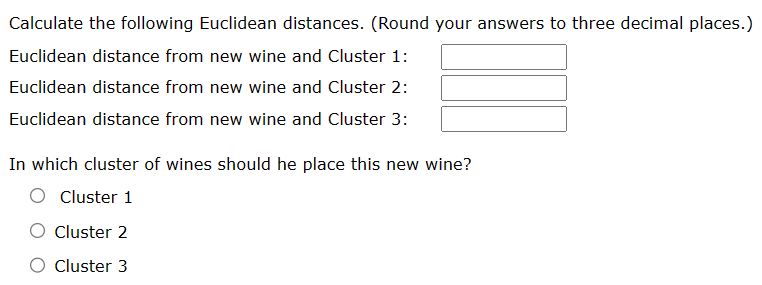 Solved is problem does not require the use of data mining | Chegg.com