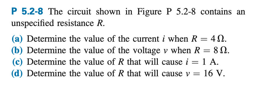 P 5 2 8 The Circuit Shown In Figure P 5 2 8