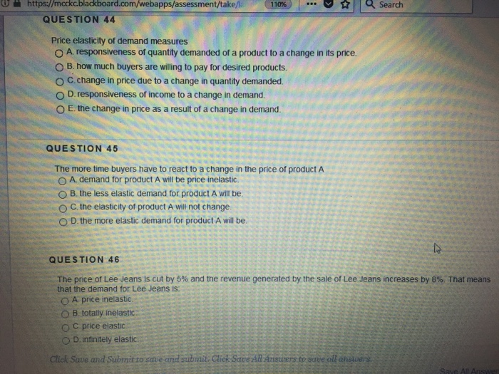 Solved ¢ https://mockc blackboard.com/webapps/assessment | Chegg.com
