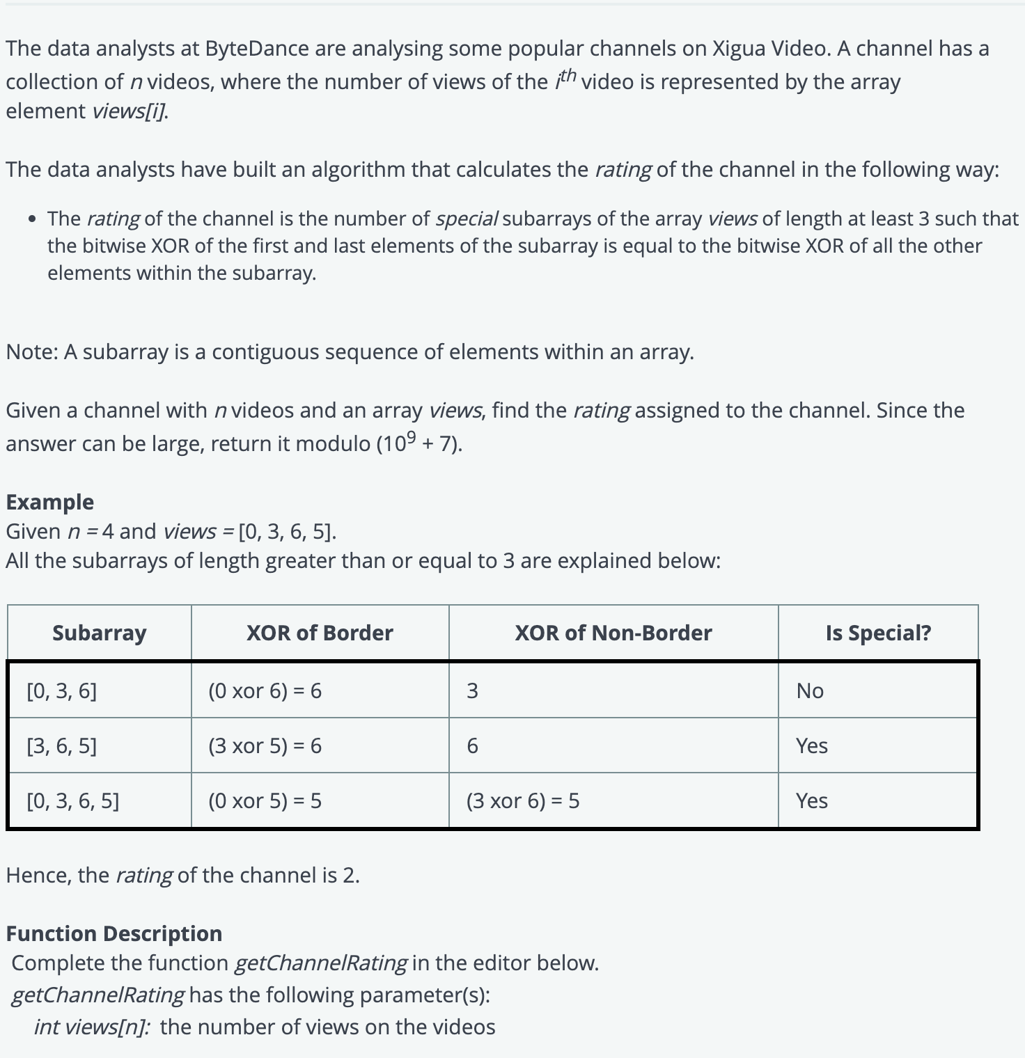 Solved The data analysts at ByteDance are analysing some | Chegg.com