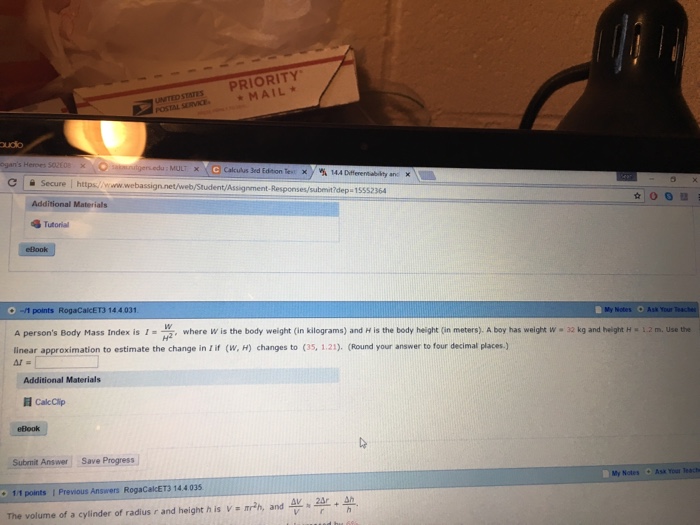 Solved PRIORITY urrrosTATES Calcukus 3ed Edition test x C | Chegg.com