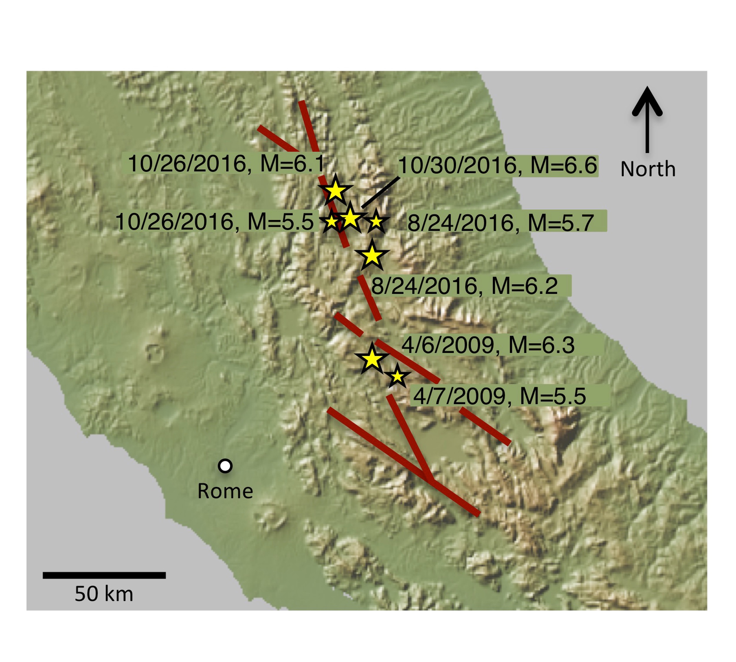 Solved The figure below shows simplified fault segments | Chegg.com