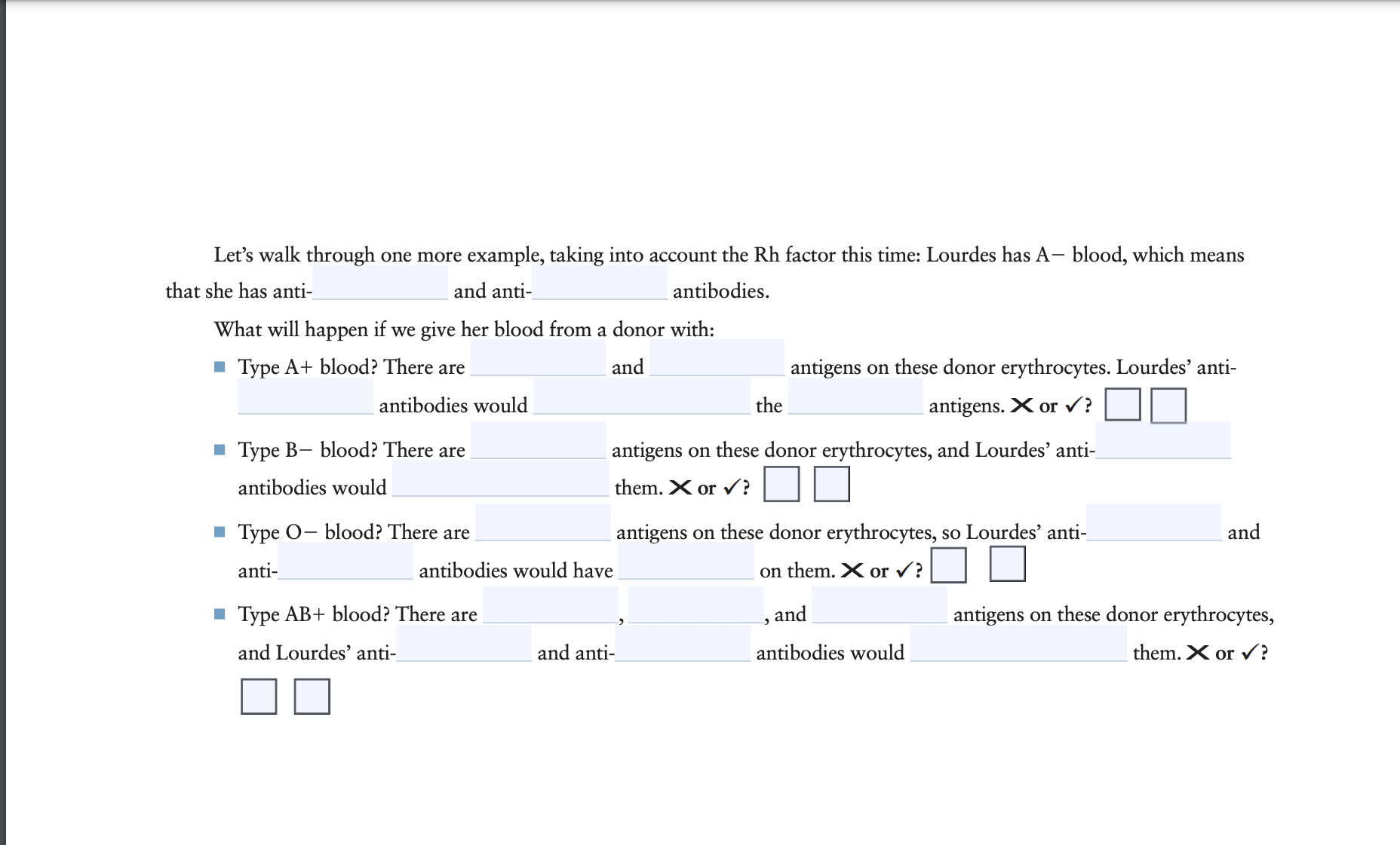 Solved Let's walk through one more example, taking into | Chegg.com