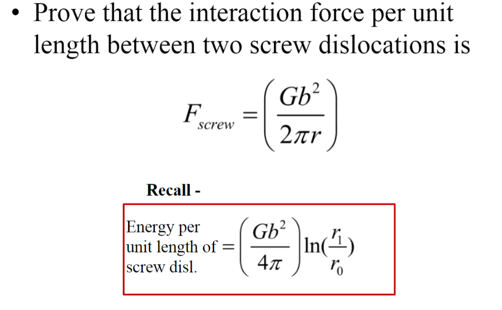 Solved . Prove that the interaction force per unit length | Chegg.com