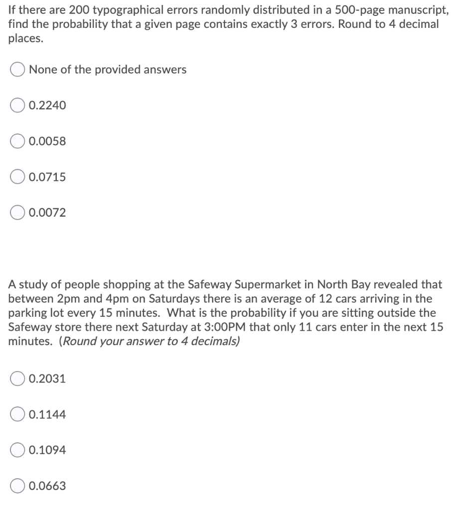 Solved 1) I computed c. .0715 2) 0.1144 Is my math correct? | Chegg.com