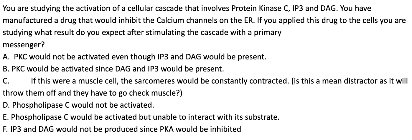 Solved In a cell with an overabundance of PIP2 phosphatase, | Chegg.com