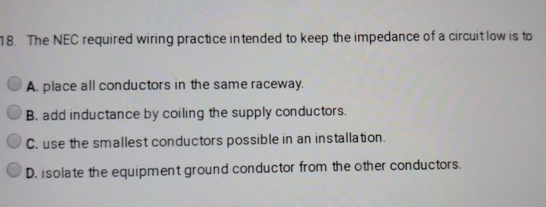 Solved In An Ac Circuit The Total Opposition To The Flow Of