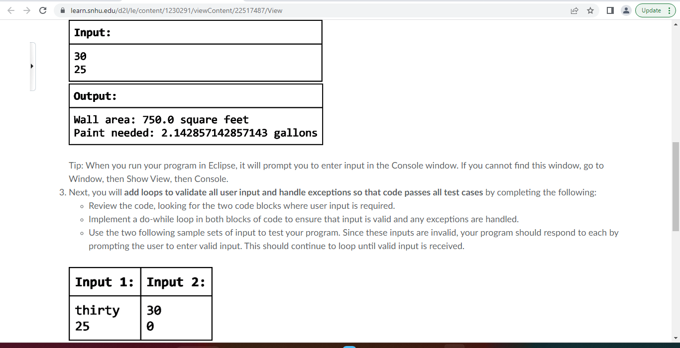 Solved Module Six Assignment Guidelines and Rubric - D 5x | Chegg.com