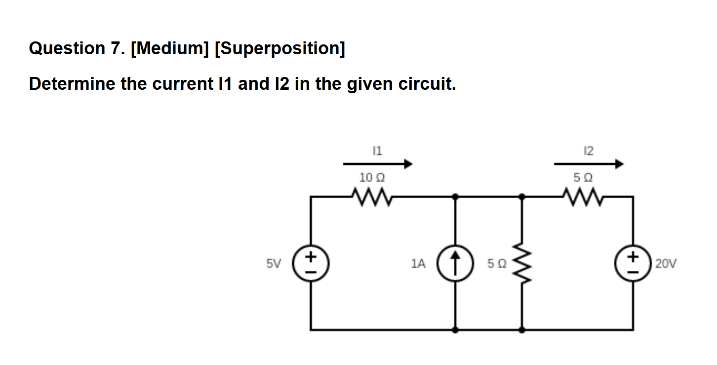 Question 7. [Medium] [Superposition]Determine the | Chegg.com