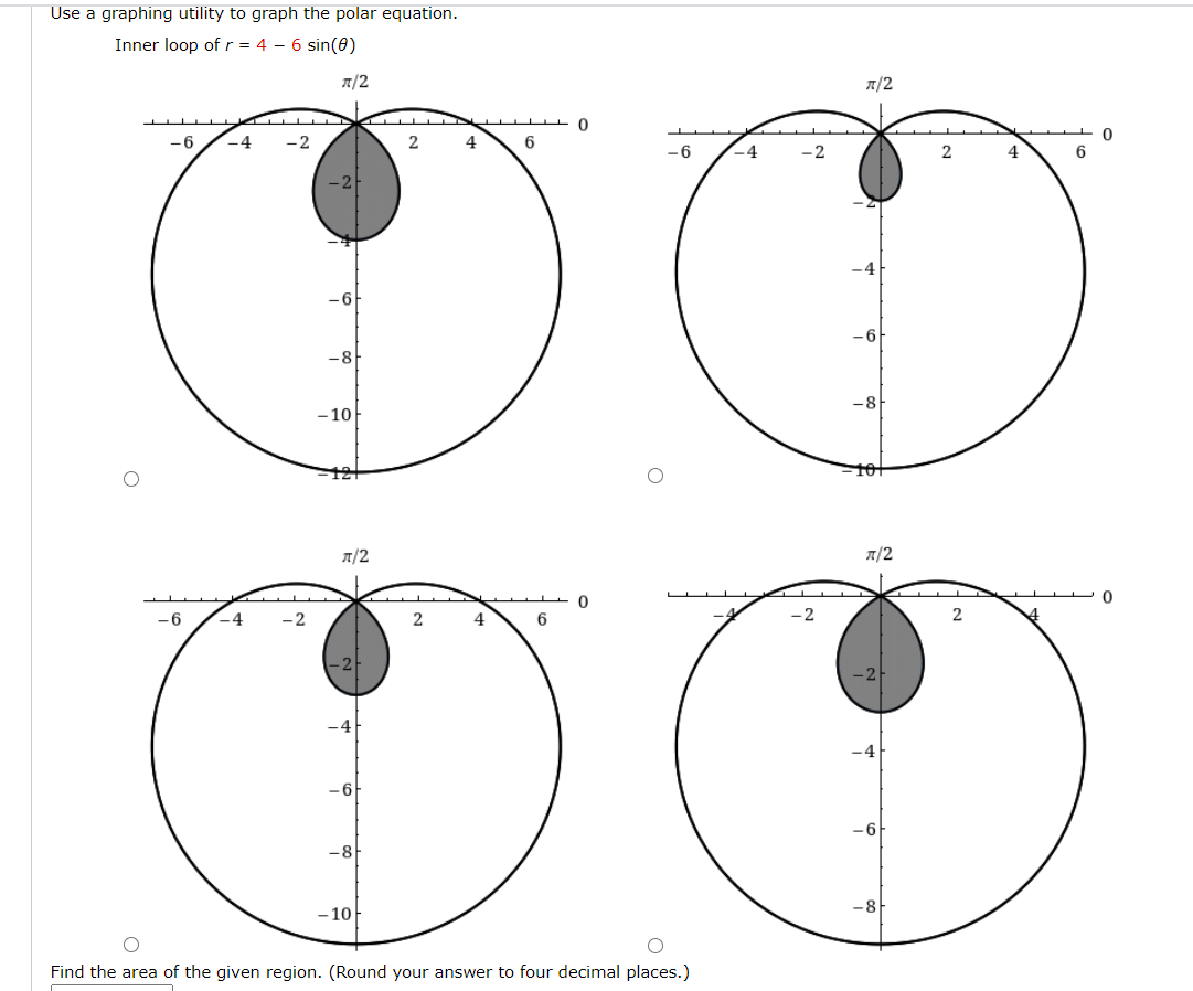 Solved Use a graphing utility to graph the polar equation. | Chegg.com