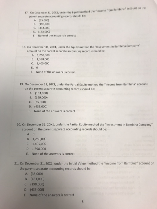 Solved PART B-19 QUESTIONS The following information | Chegg.com