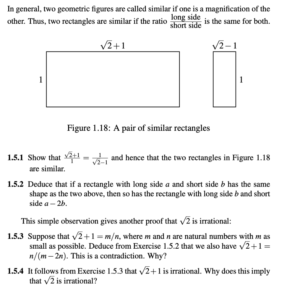 Solved In general, two geometric figures are called similar | Chegg.com
