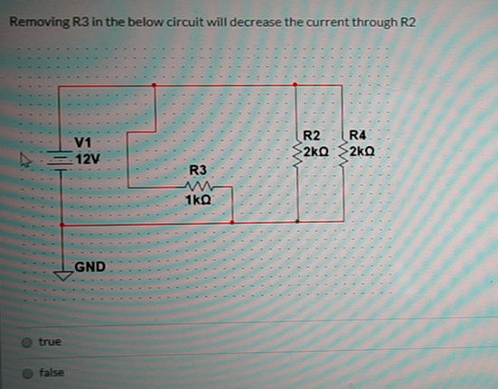 Solved What would be the current through R1 in the below | Chegg.com