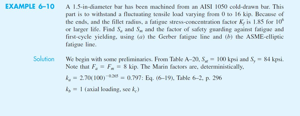 Solved Problem 3: Refer solved example 6-10 (page 316) in | Chegg.com